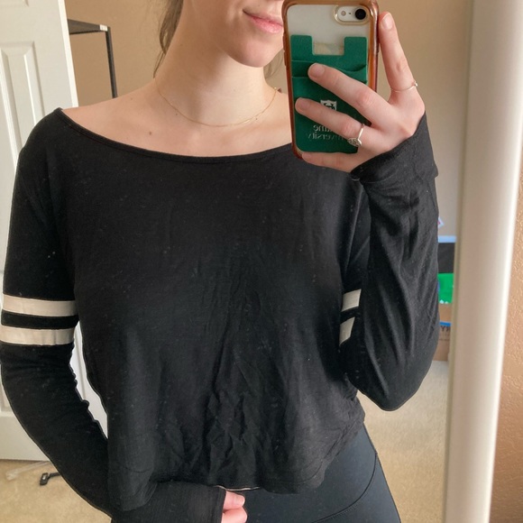 Divided | Tops | Hm Divided Brand Black Long Sleeve Loosefitting Top ...